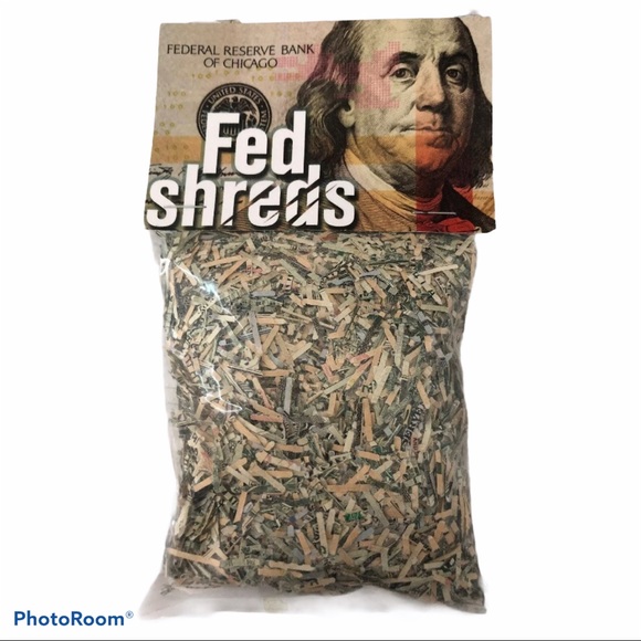 Fed Shreads | Party Supplies | Fed Shreads Federal Reserve Real Money ...